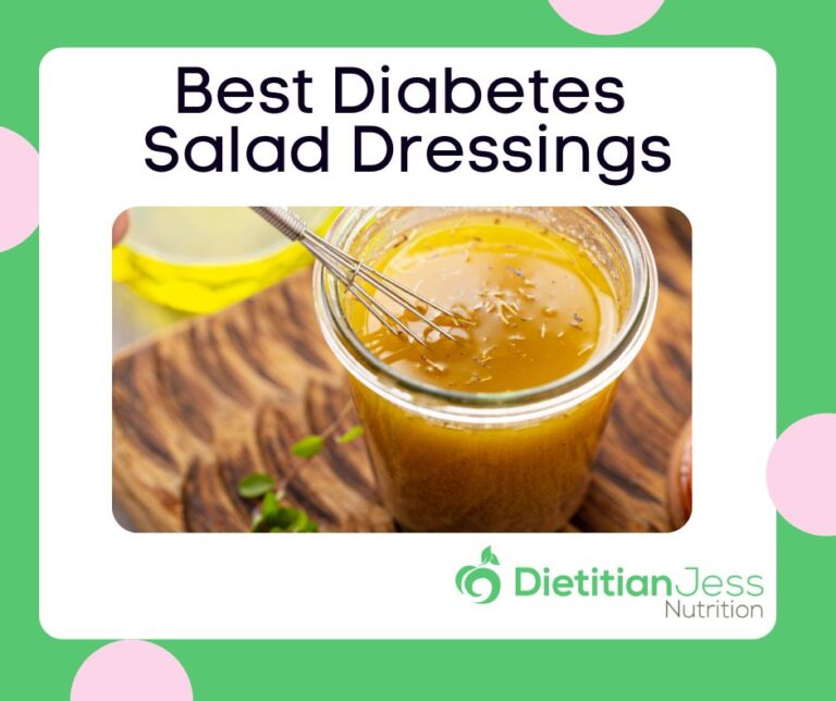 Best Salad Dressing for Diabetes | Dietitian Jess Nutrition