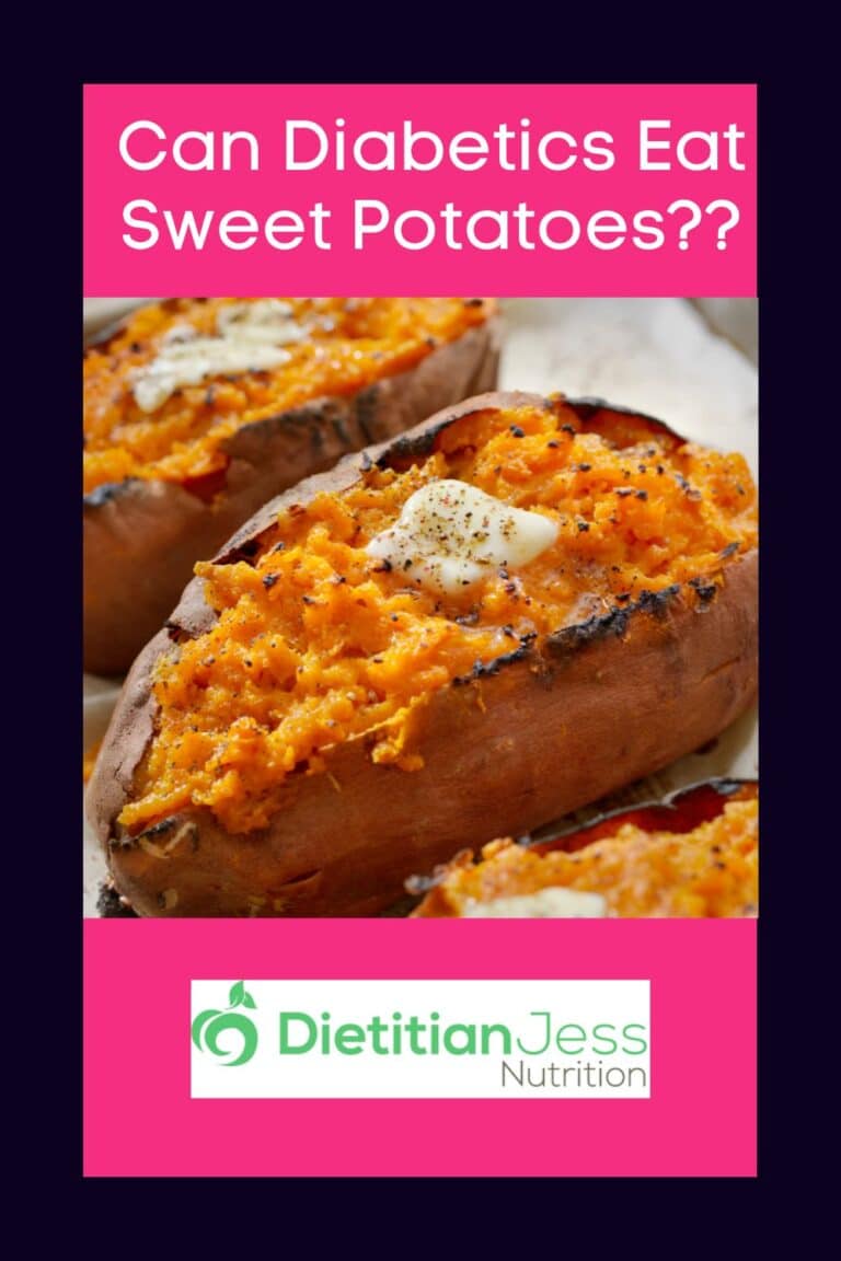 Sweet Potatoes for Diabetes | Dietitian Jess Nutrition